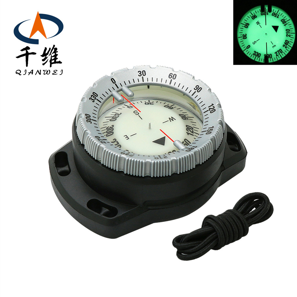 Outdoor Diving Strong Magnetic 50m Elastic Rope Compass Compass ...