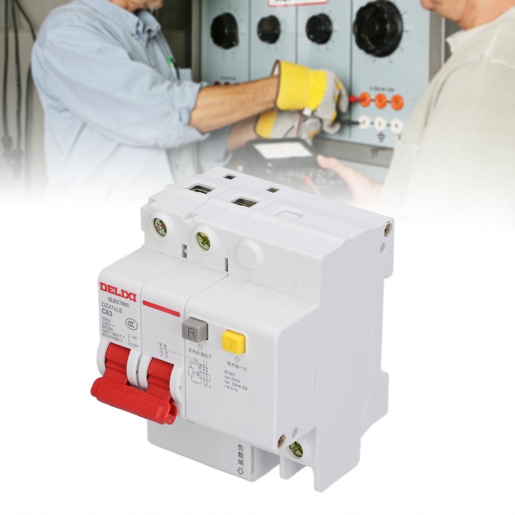 Xguli Miniature Circuit Breaker 6kA Breaking Capacity AC 230V Pa66 Leakage Protection Low ...