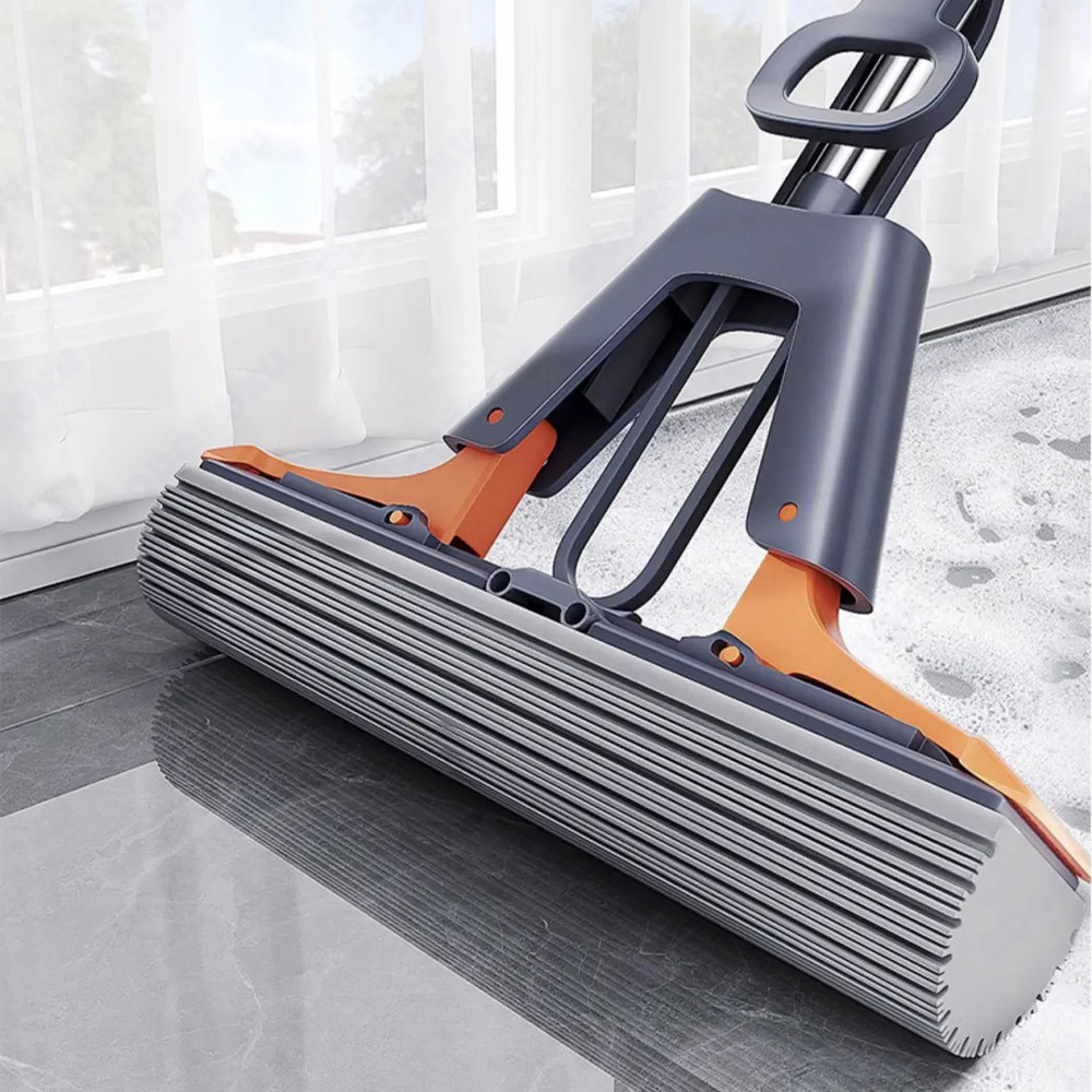 Mop Portable Self-Squeeze Small Mop, Hand-Washable Collodion Mop ...