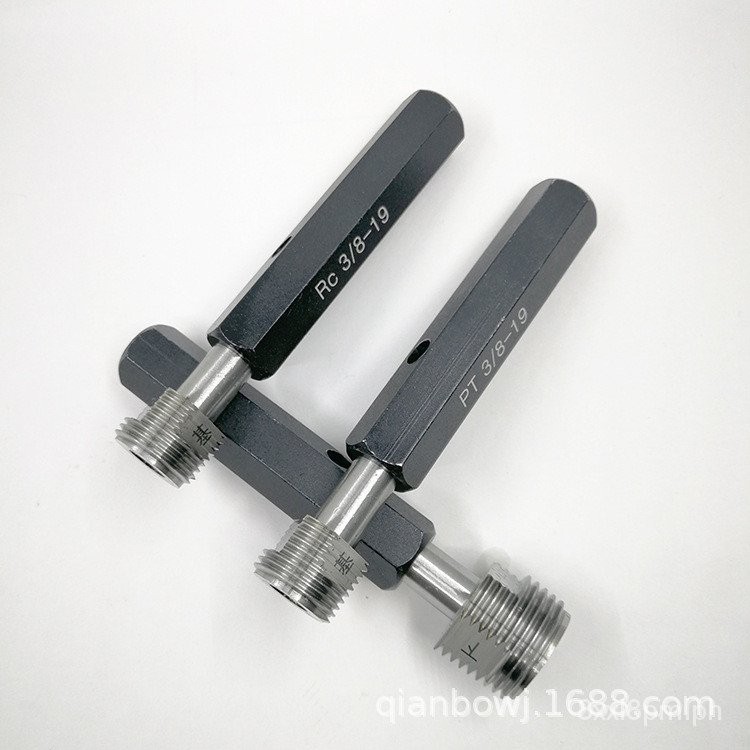 Taper Pipe Thread Plug Gauge NPT PT RC Pipe Thread Go No-Go Gauge Seal ...