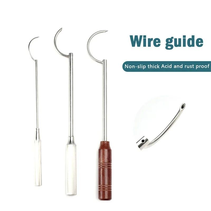 1pcs Medical Wire Guide Wooden/steel Handle Wire Giudes Orthopedic ...