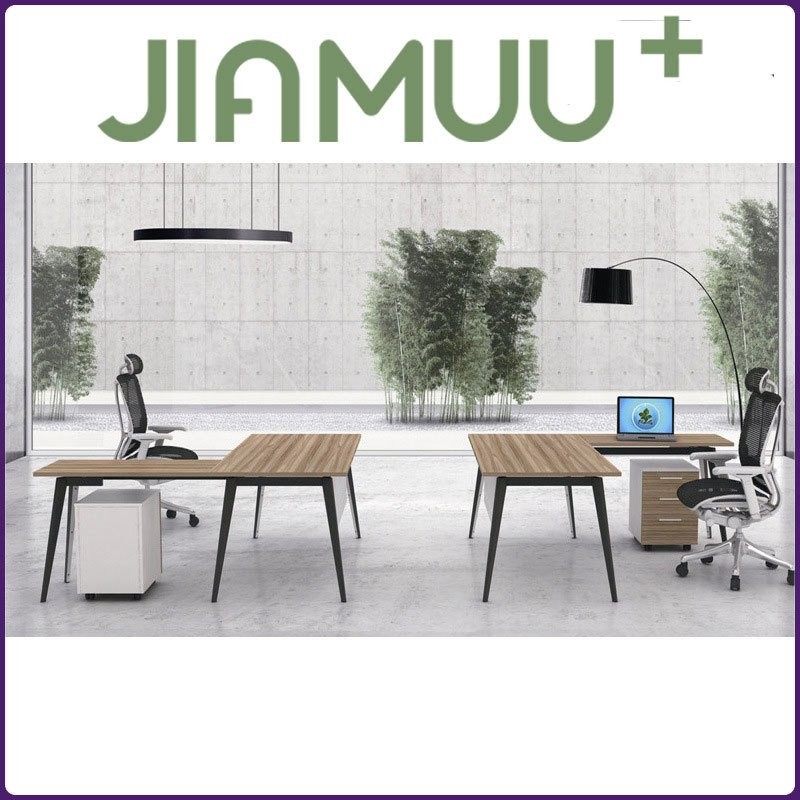 Staff Desk Four-Seat Desktop Computer Desk Combined Office Furniture ...