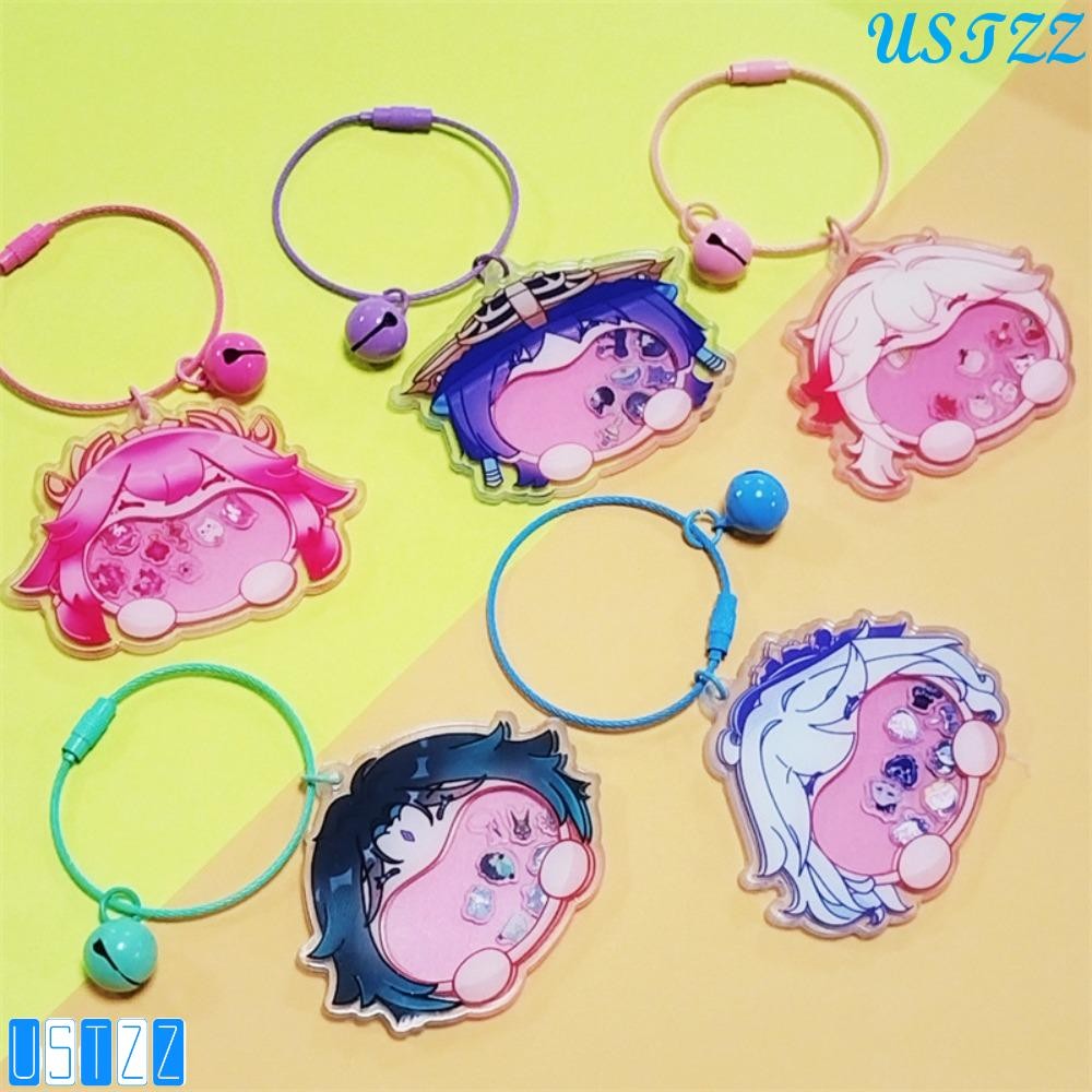 USTZZ Genshin Impact Keyring, Shake Mouth Rocking Toys Impact Game ...