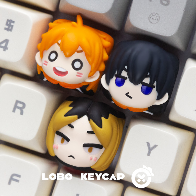 【Haikyu!! Hinata Shoyo Keycap】Resin Material Personalized Keycaps for ...