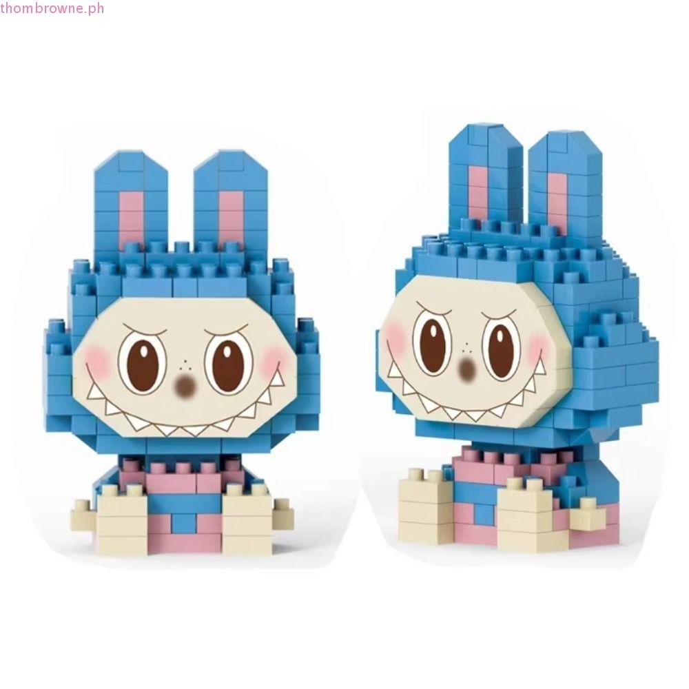 THOMBROWNE 3pcs Labubu Building Blocks, Random Type Small Particle ...