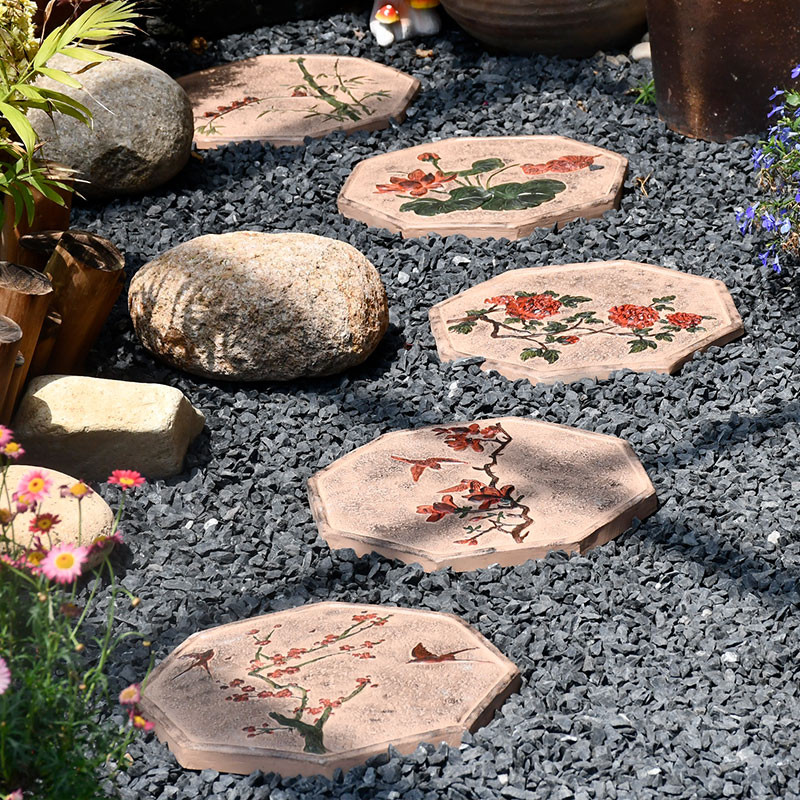Chinese Style Courtyard Stepping Stone Garden Decoration Outdoor Non ...