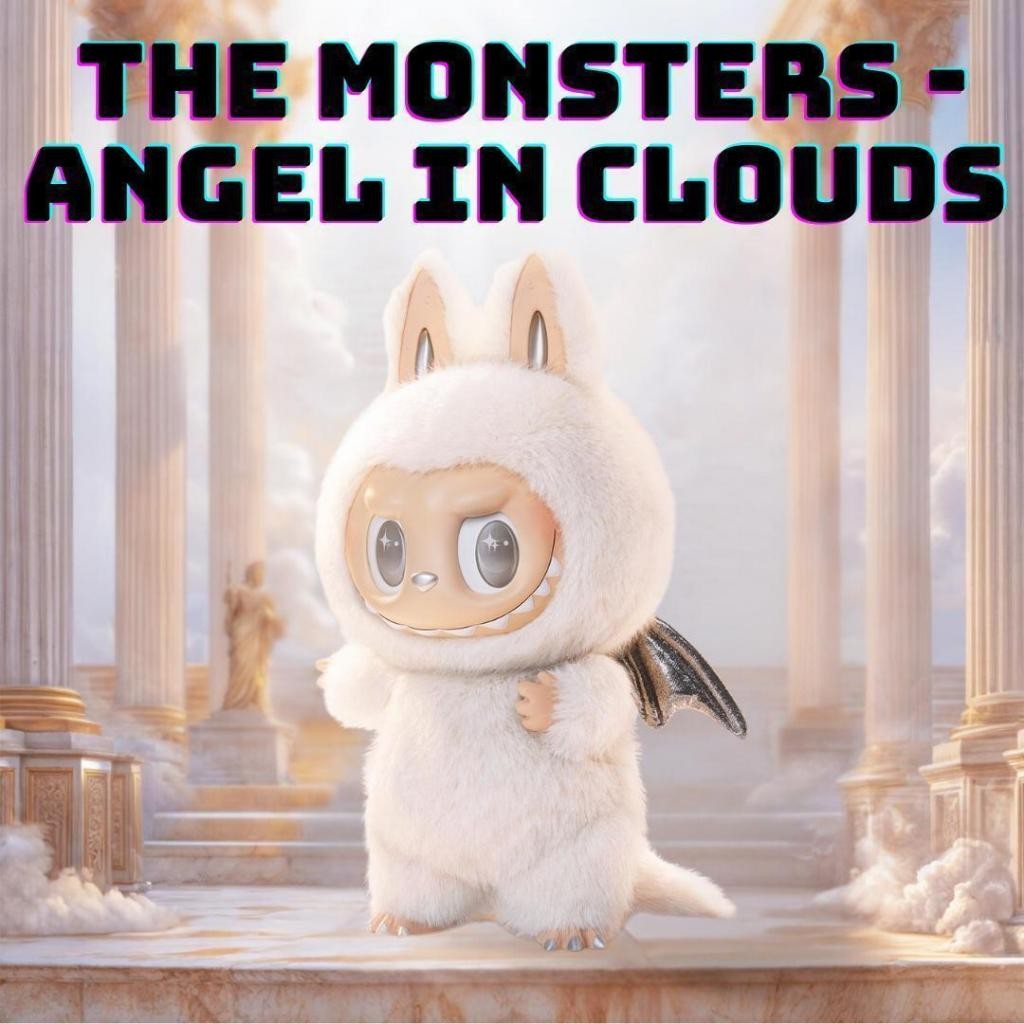 LABUBU | The Monsters | Angel In Clouds Vinyl Face Doll | Shopee ...