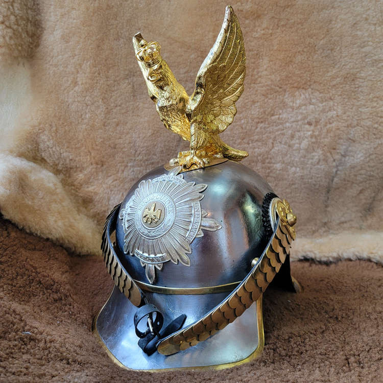 Real-time Inventory = 19th Century Prussian Guard Legion Eagle Helmet ...