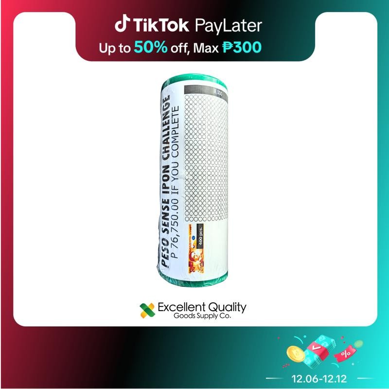 EQGS Pilipinas Peso Sense Ipon Challenge Alkansya 20 50 100 200 500 ...