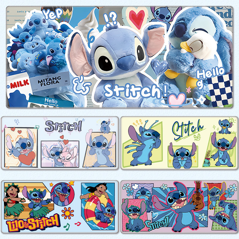 Disney's Lilo & Stitch Mouse Pad Large Stitch Anime Cute Game Pads ...