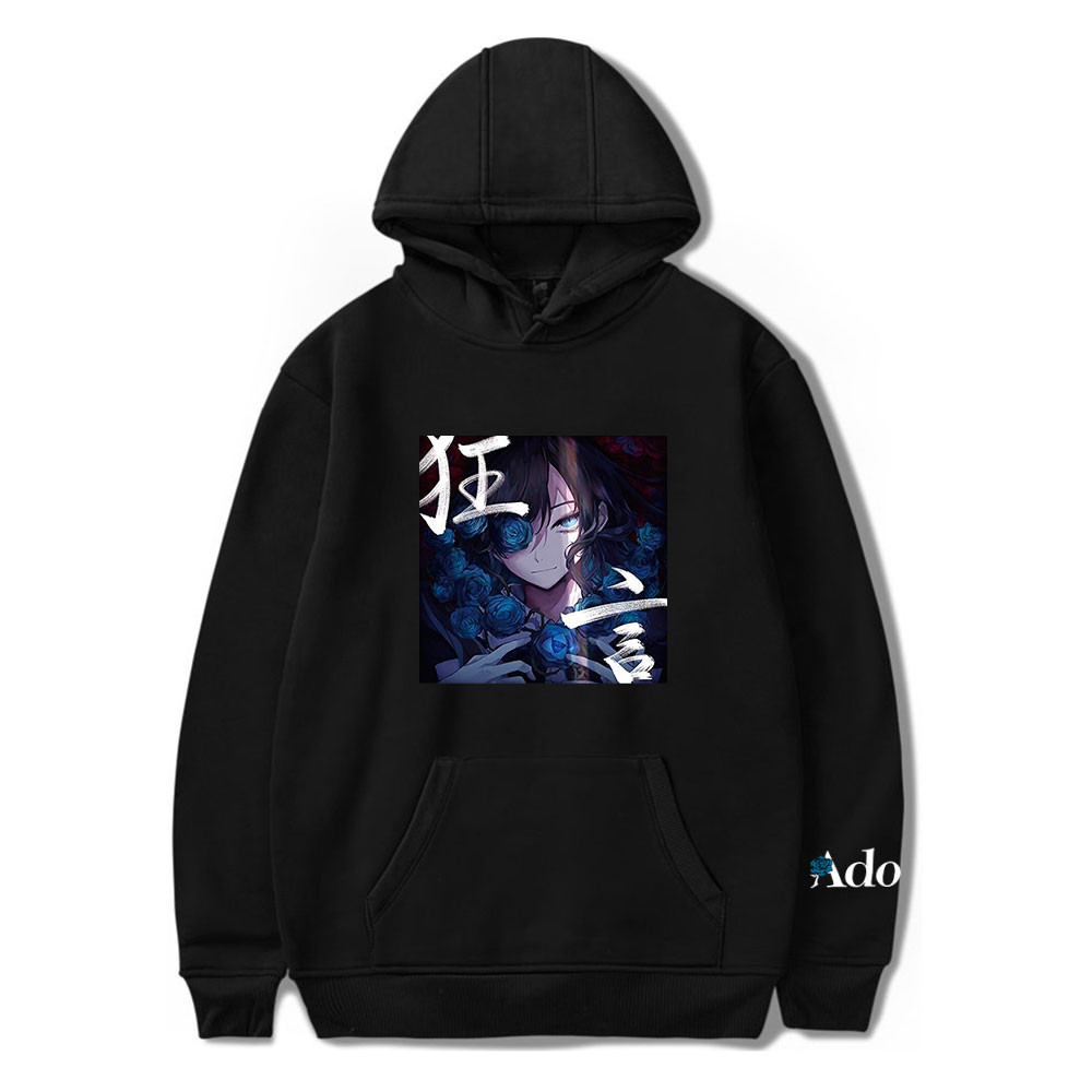 Ado Singer Hoodies Kyogen Album Merch Winter Women/Men Fashion Casual ...