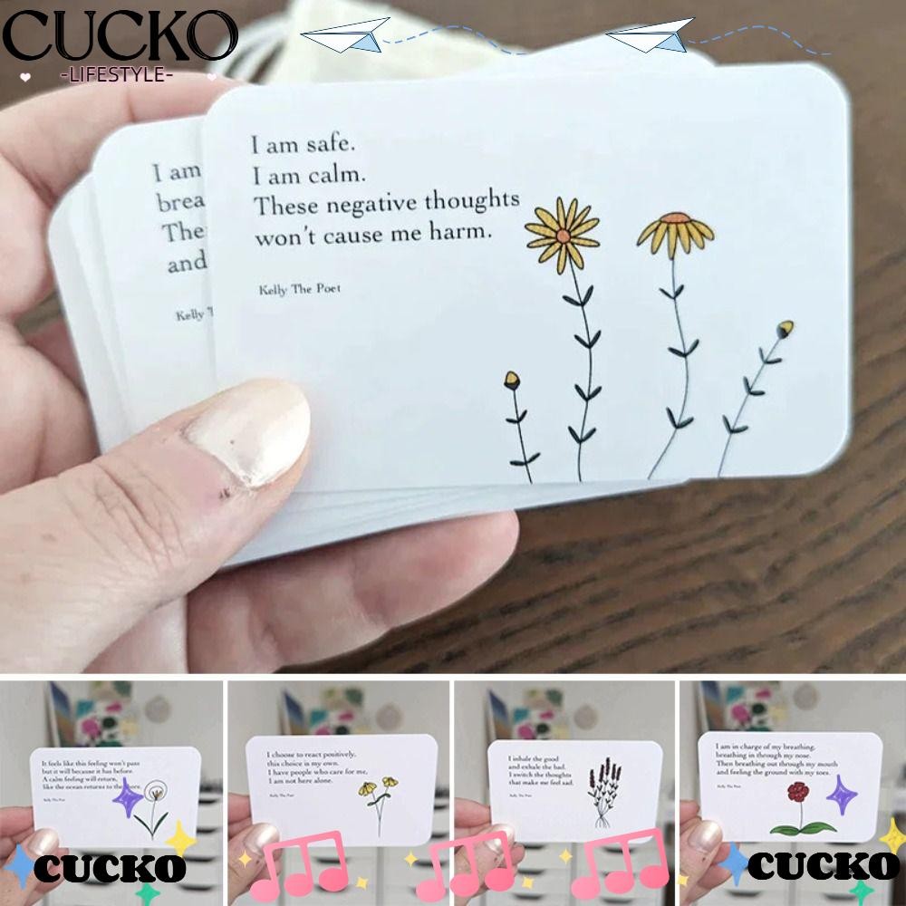 CUCKO Anxiety Relief Pocket Poems, with Positive Quotes Paper Anxiety ...