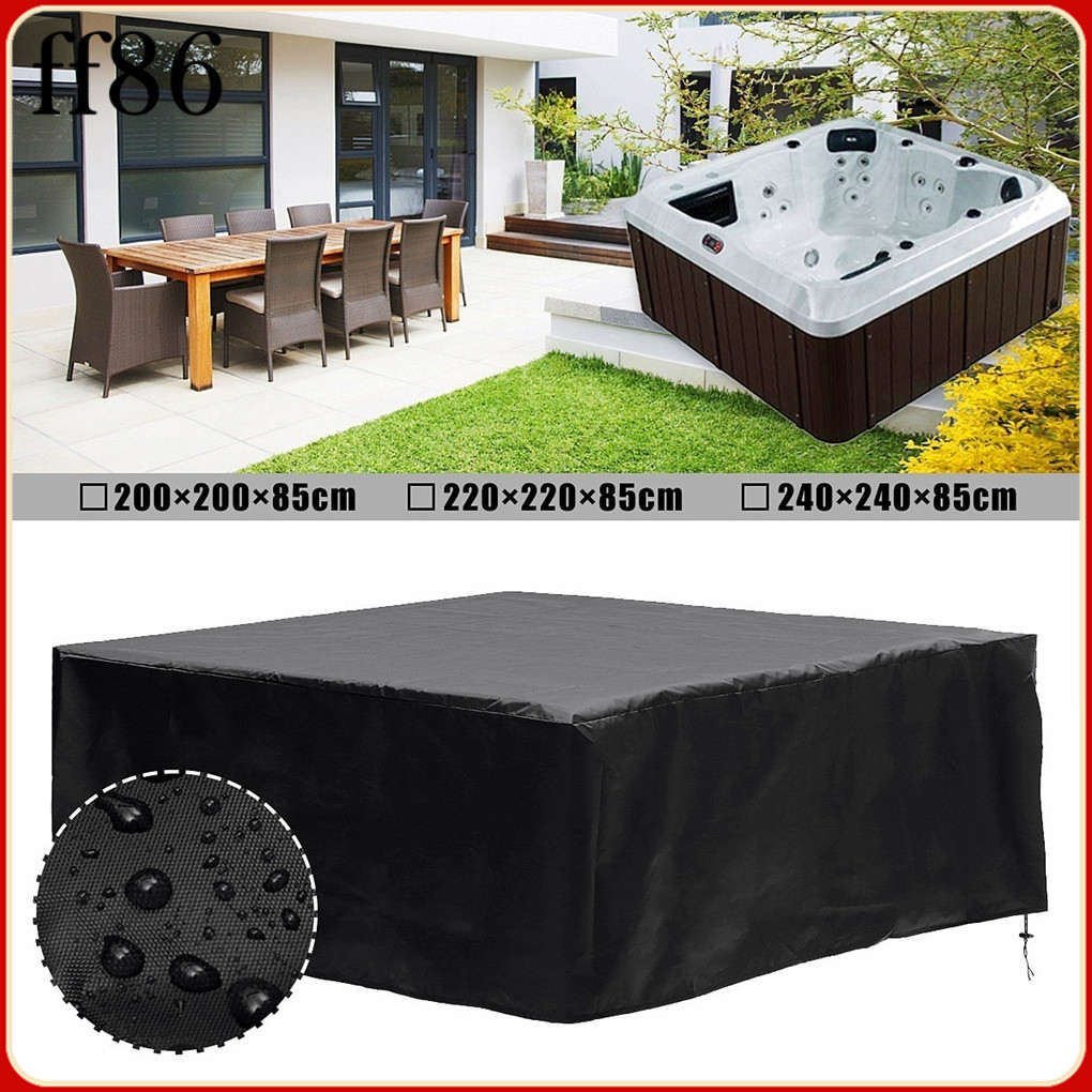 Bath Pool Cover All-Weather Table Protector Sealability Dustproof ...