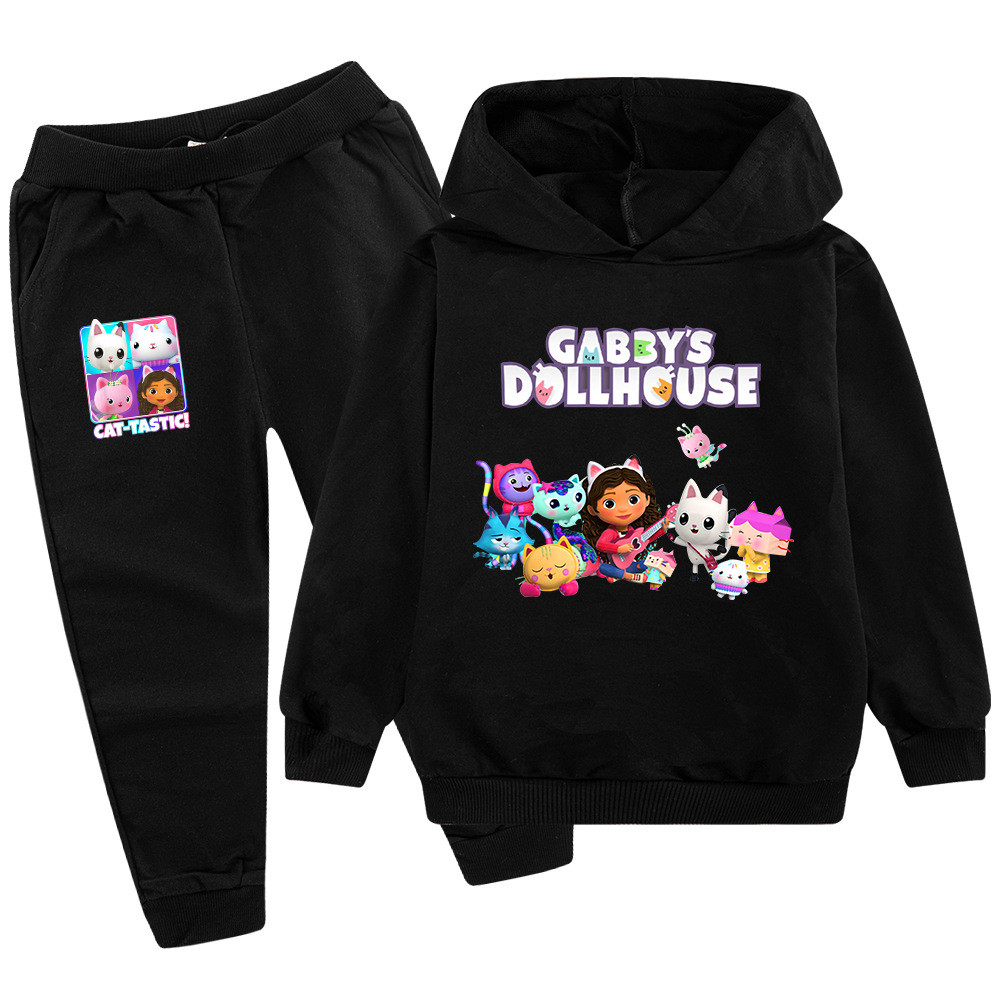 GABBY CATS GABBY'S DOLLHOUSE Girls Tracksuits YouTube Gamer Merch Kids ...