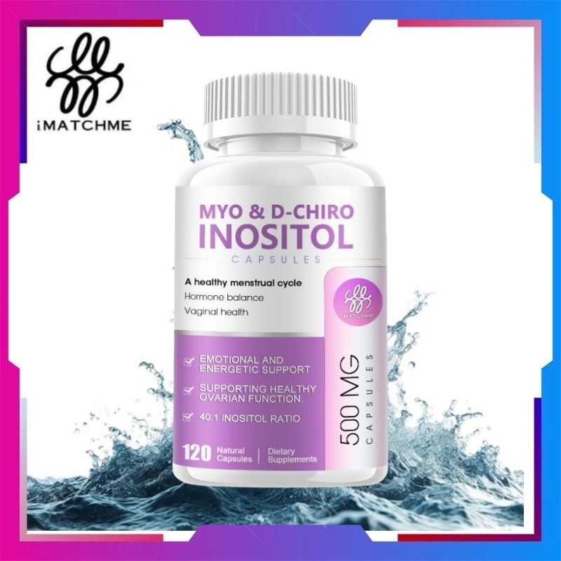 iMATCHME Myo & D-Chiro Inositol Capsule 500mg Support Emotional ...