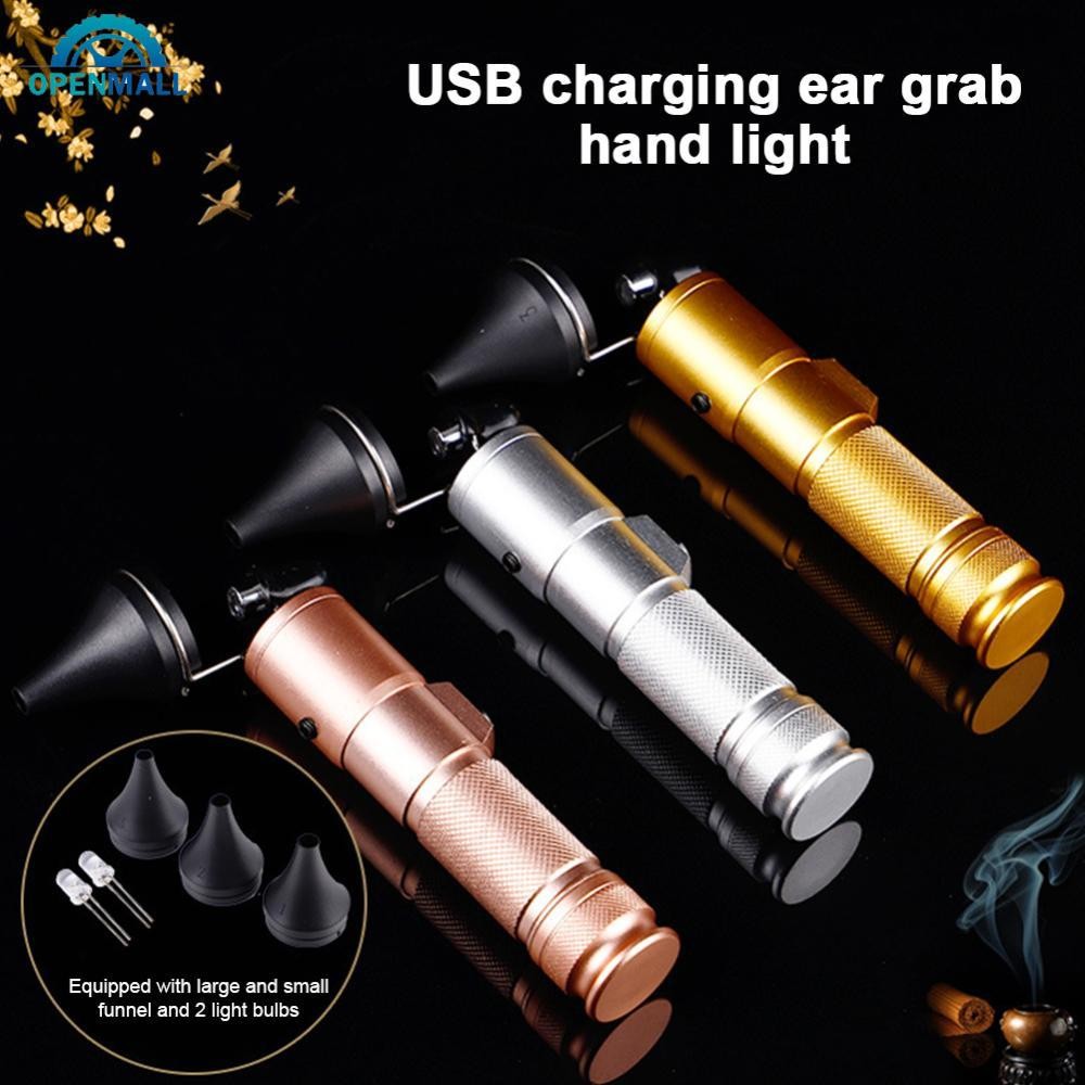 OPENMALL Ear Picking Handheld Light Inspection Otoscope USB Charging ...