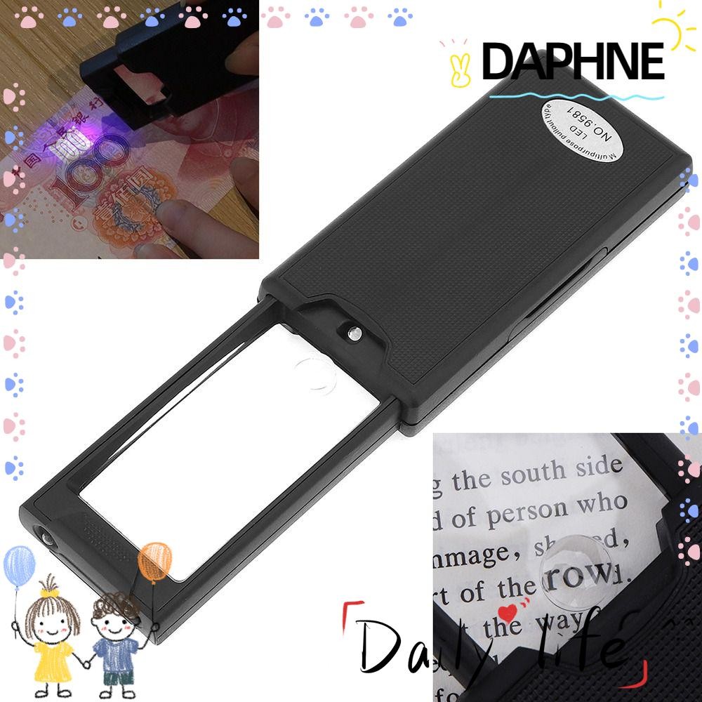 DAPHNE Folding Magnifier, LED Illumination Light Optical Lenses Jewelry ...