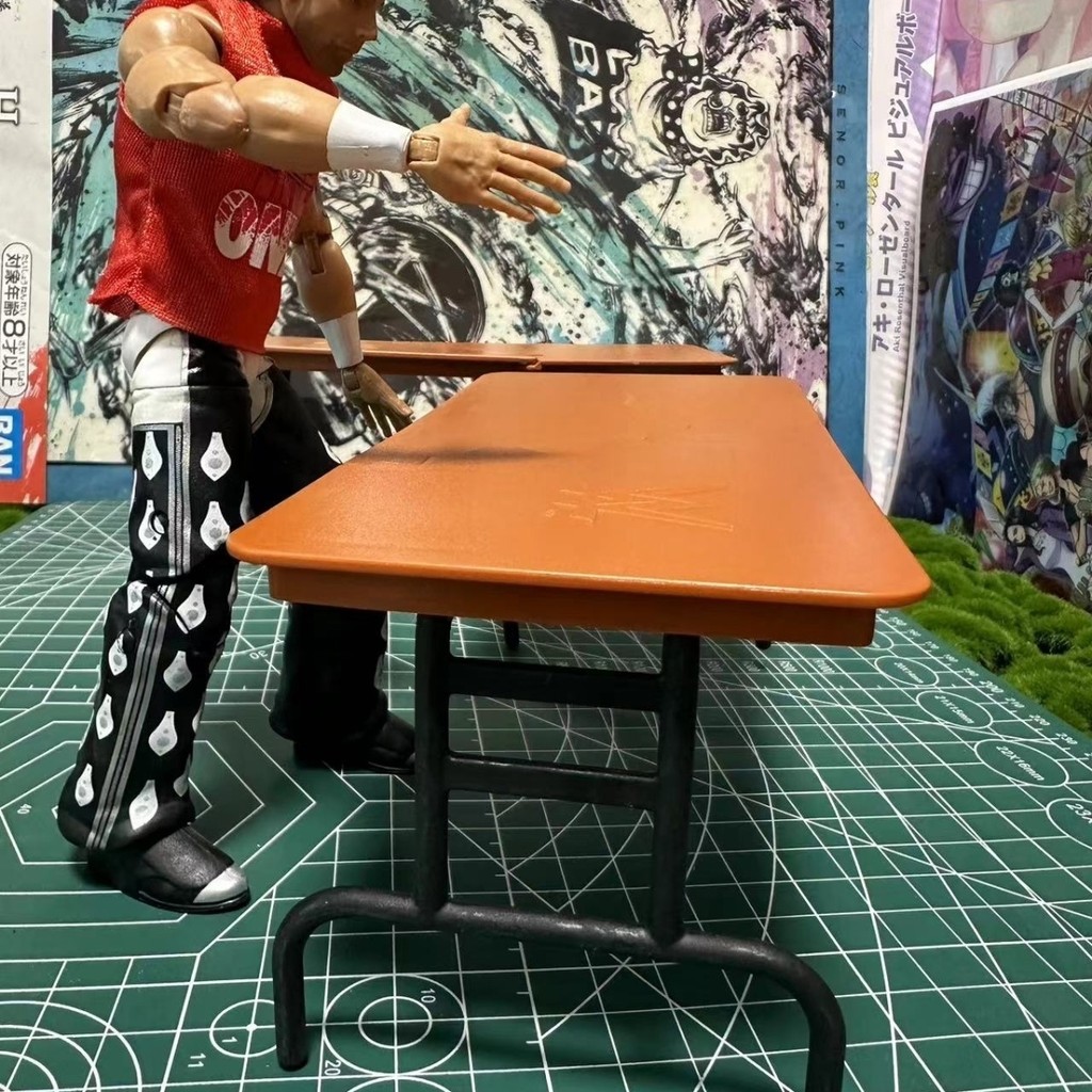 Quick Hair wwe Mattel Scene Props Classic Table PVC Material Strip ...