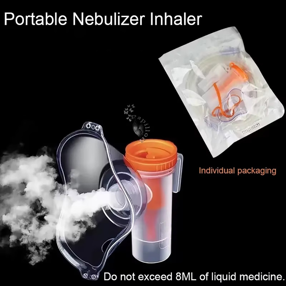 Salorie Portable Nebulizer Mask Filter Spray Cup Kits Disposable ...