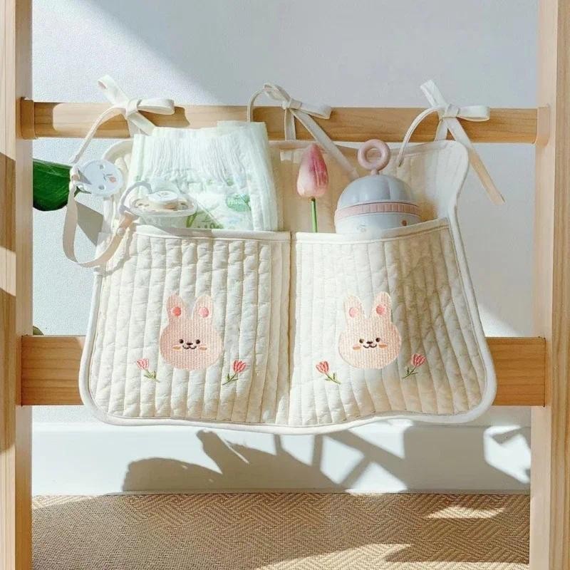Hanging Diaper Stackers- Nursery Storage for Diapers Wipes Baby ...