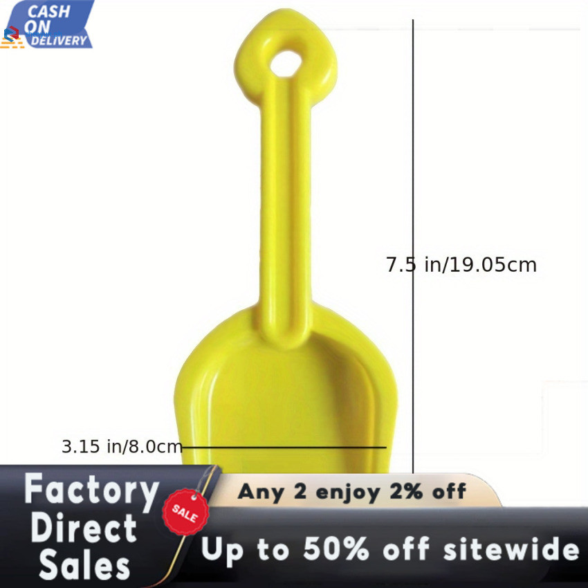 Sand Beach Toys Kids Plastic Digging Set Spade Sandbox Scoop Outdoor ...
