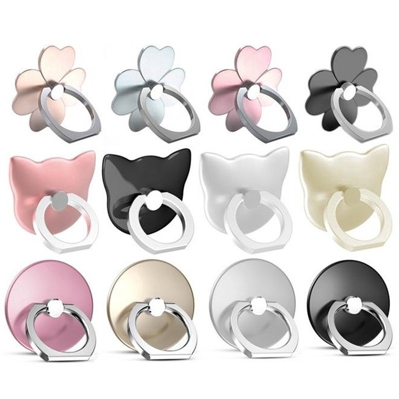 New Cute 360° Phone Ring Stand Mobile Phone Holder Ring Tablets Bracket ...