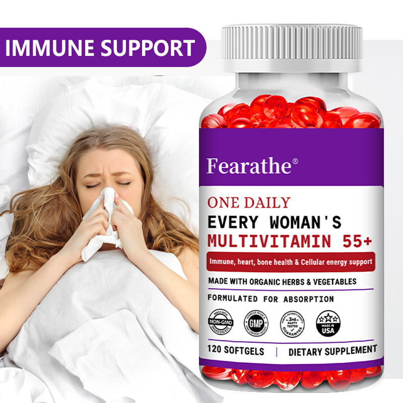 High Potency Complete Multivitamin for Women 55+ to Support Heart ...