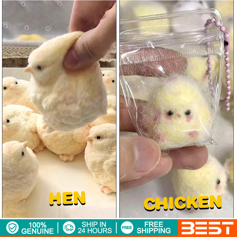 Handmade Taba Squishy Chick,Handmade Silicone Chicks Stress Relief ...