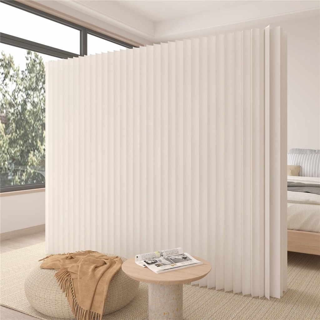 Folding Screen Partition Fake Wall Office Partition Paper Screen ...