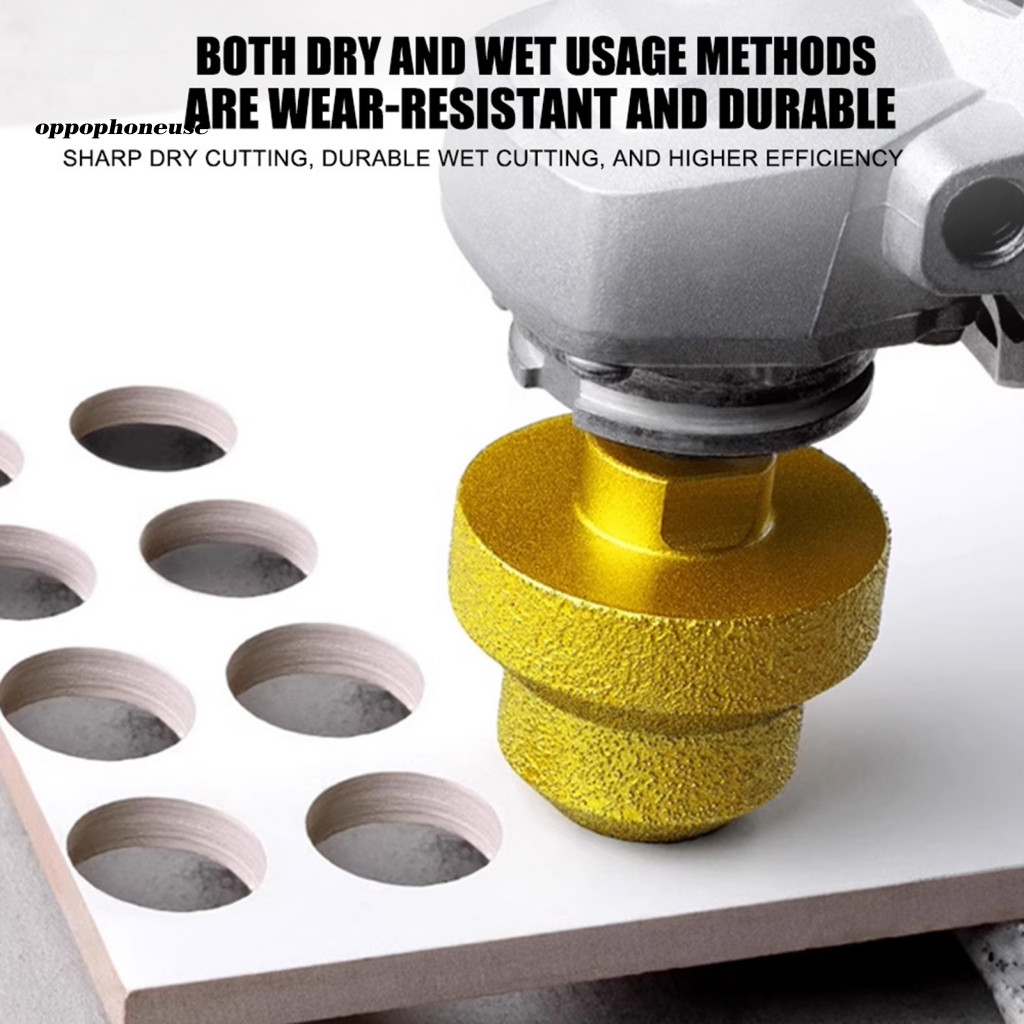 OPPO Diamond Core Drill Set Long-lasting Tile Hole Saw Kit Multi-layer ...