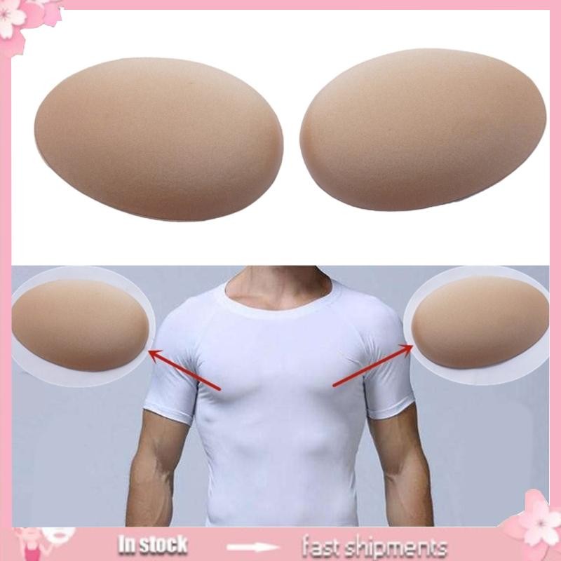 YOI 1Pair Invisible Silicone Fake Chest Stickers Adhesive Men s Chest ...