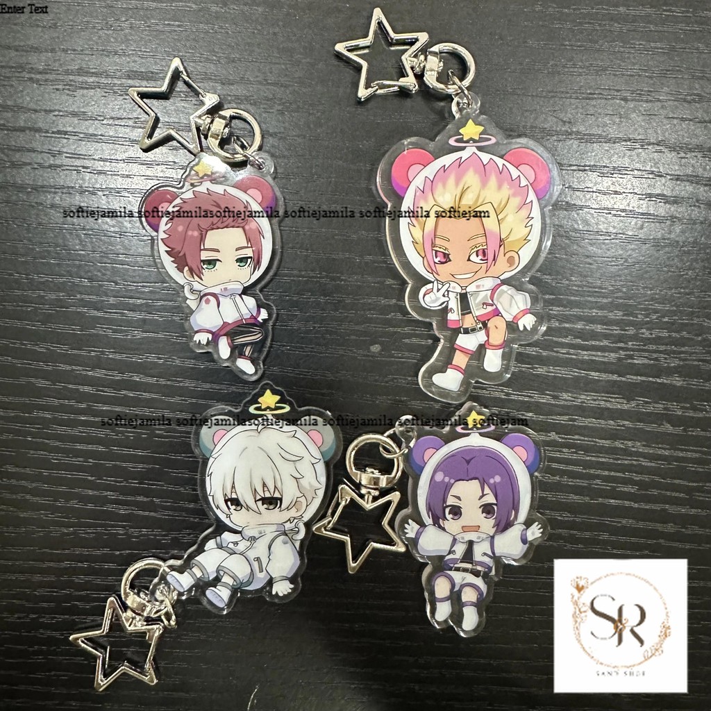 6cm Anime blue buckle figure shidou ryuusei takizawayuu itoshi SAE ...