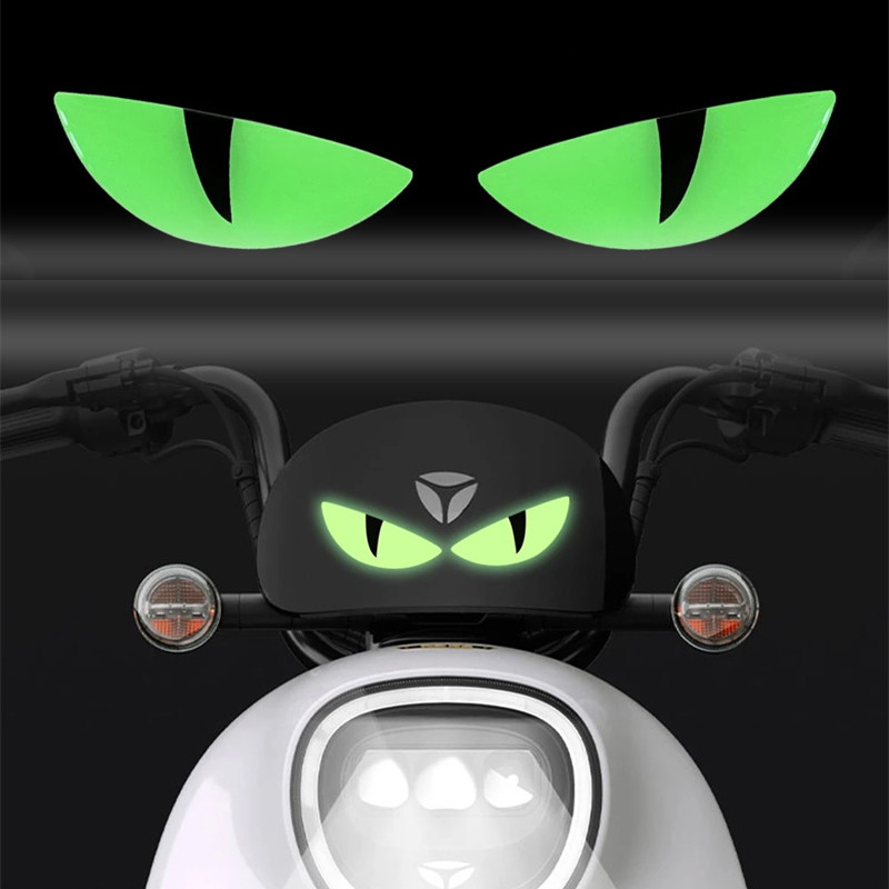 3D Reflective Devil's Eye Stickers for Cars and Motorcycles - Improve ...
