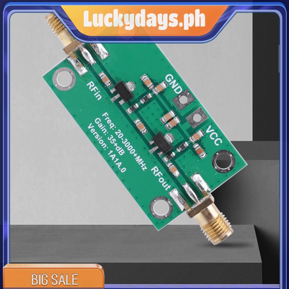 35dB Gain Broadband RF Signal Amplifier LNA 5-3500MHz RF Signal Power ...
