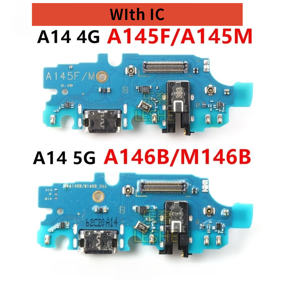 MING&USB Charging charger port board For Samsung A14 4G A145F A145M ...
