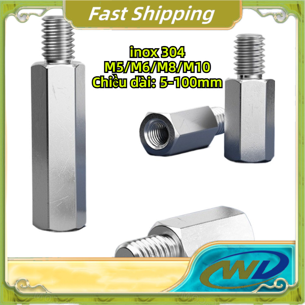 M5/M6/M8/M10 Connection Column Isolation Stainless Steel Single-Head ...