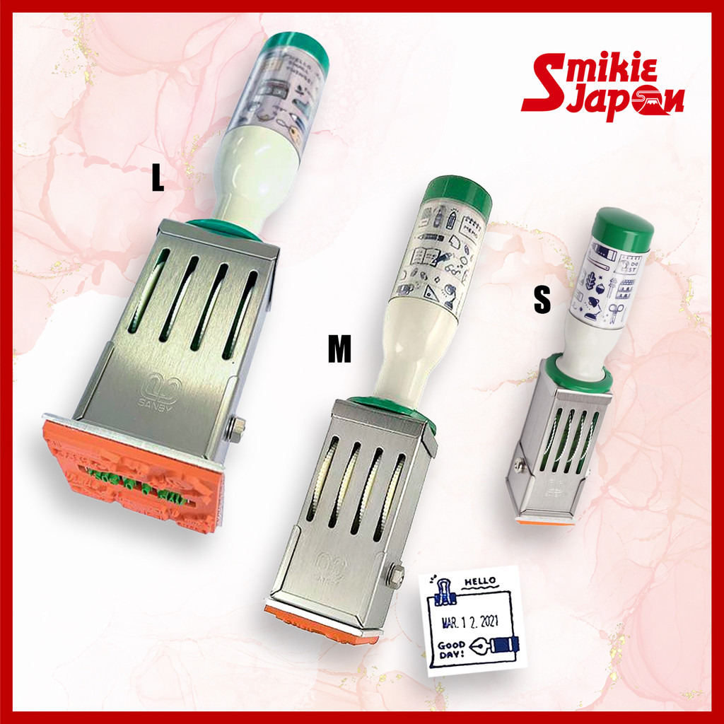 Eric Small Things x SANBY Date Stamp Collection S M L Direct From Japan | Shopee Philippines