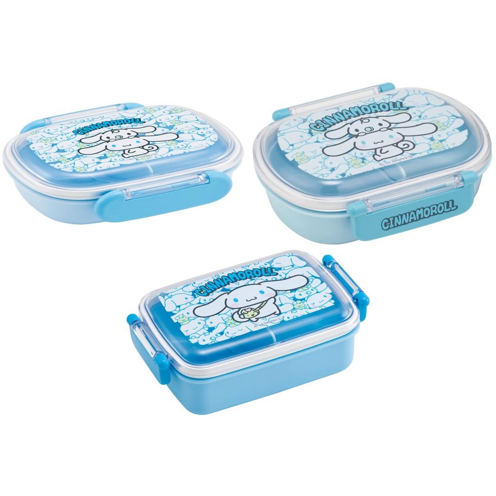 Skater Bento Box Cinnamoroll Ushiro Shiro Sanrio 450ml Antibacterial ...
