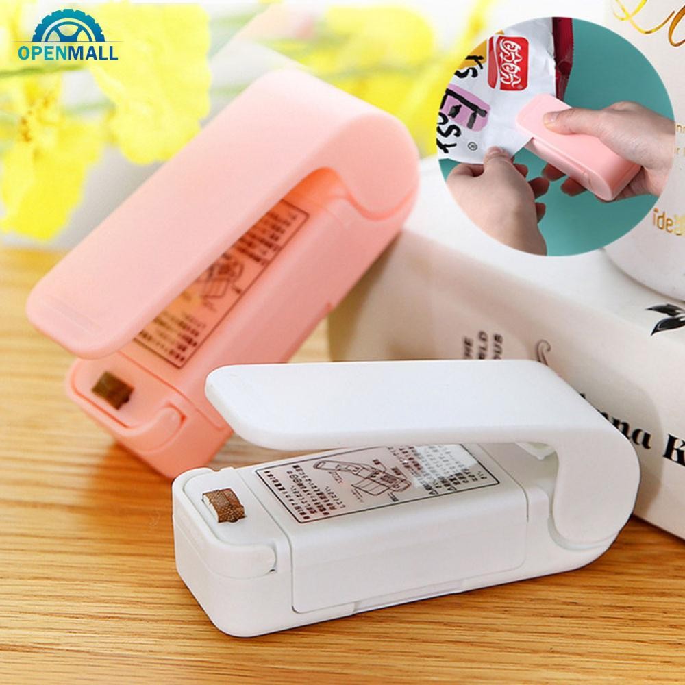 OPENMALL Mini Heat Bag Sealing Machine Package Sealer Bags Thermal Plastic Food Bag Closure ...