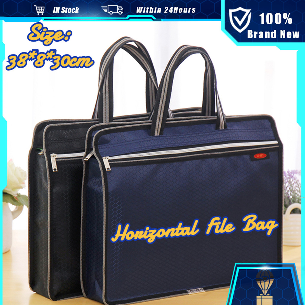 Large Capacity Briefcase Folder Waterproof Document File Paper ...