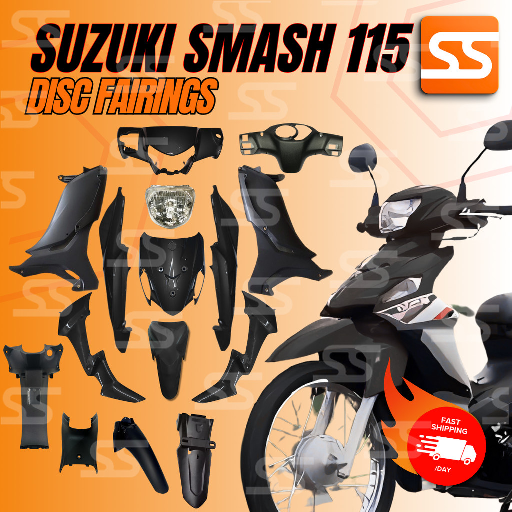 SUZUKI SMASH 115 INDIVIDUAL FAIRINGS REPLACEMENT PARTS FOR DURABLE ...