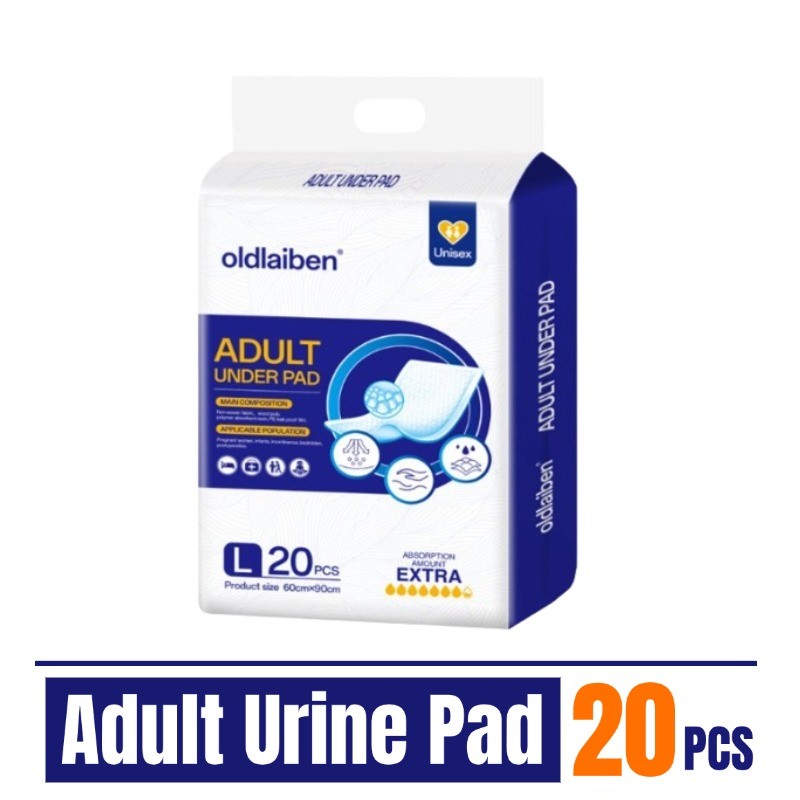 20Pcs Disposable Underpads Adult Under Pad for Adults Urine Pad ...