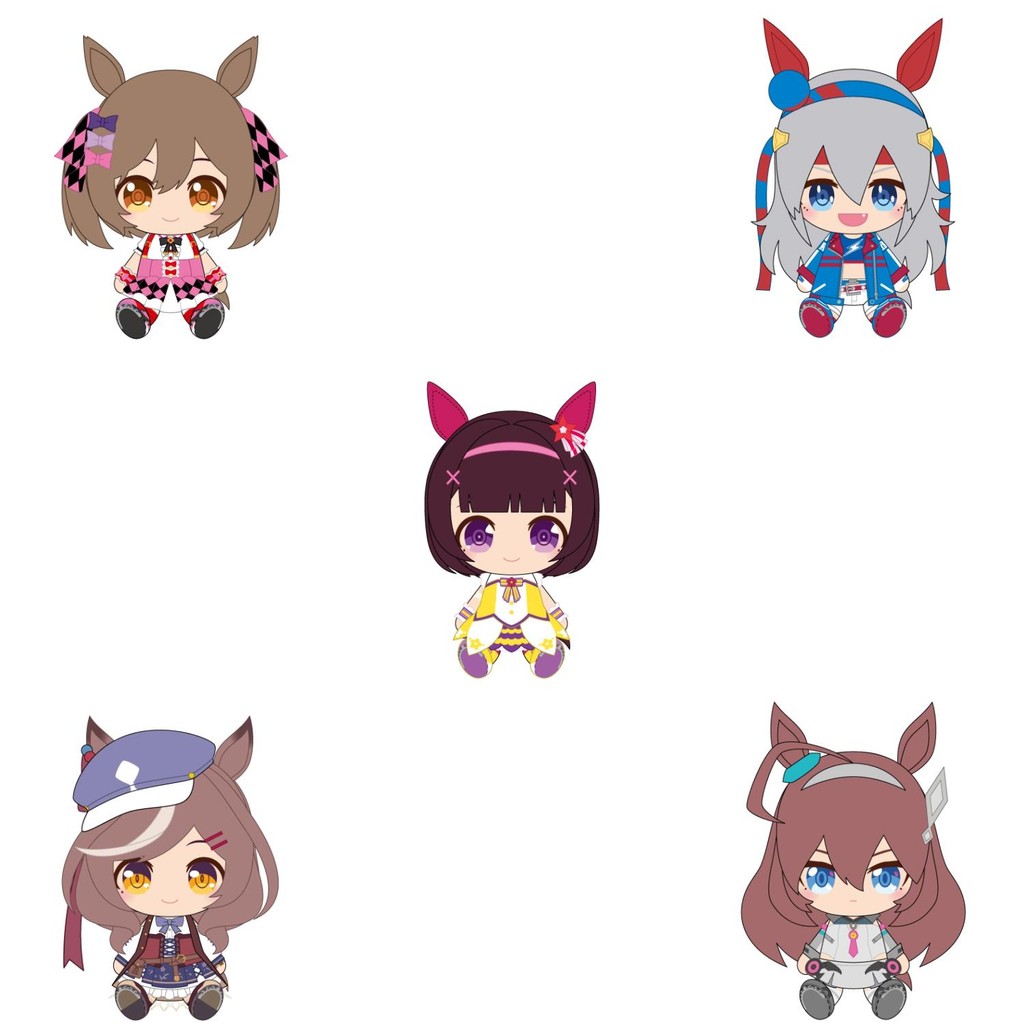 Uma Musume Pretty Derby Smart Falcon Chibi Plush ,smart falcon,Tamamo ...