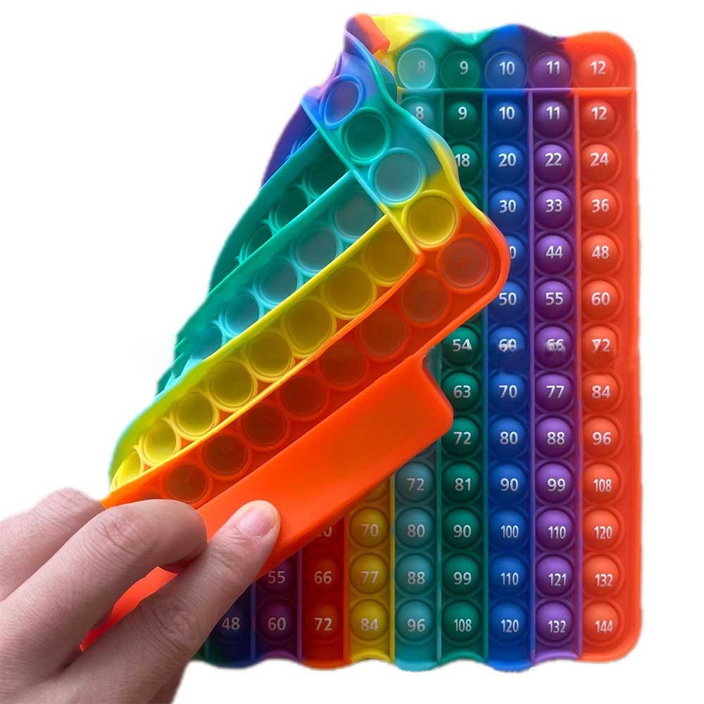 Pop Fidget Multiplication Chart Math Game Flash Cards Table Math Games ...