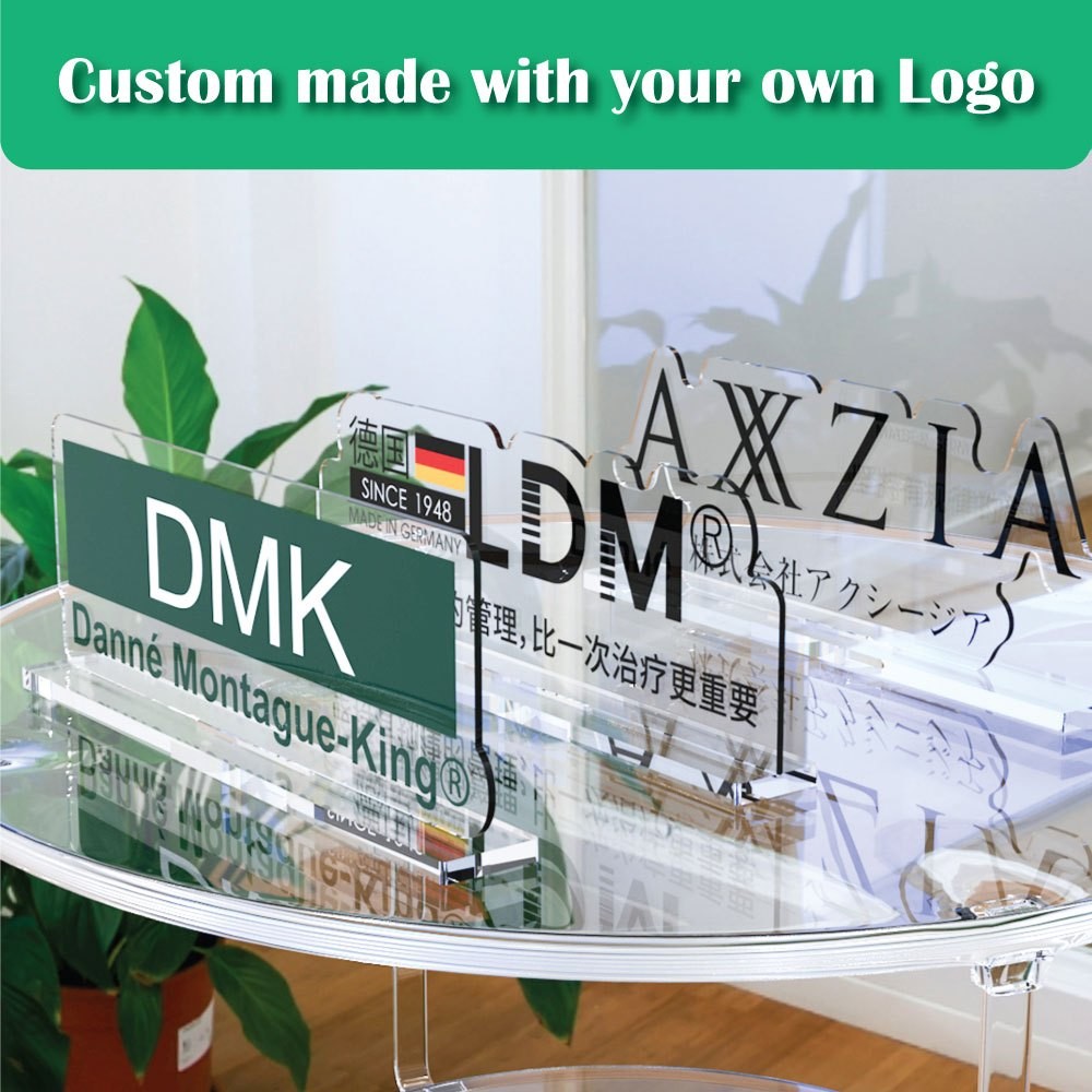 Custom made acrylic sign/ Signboard / Table Stand Signage / 3D Desk ...