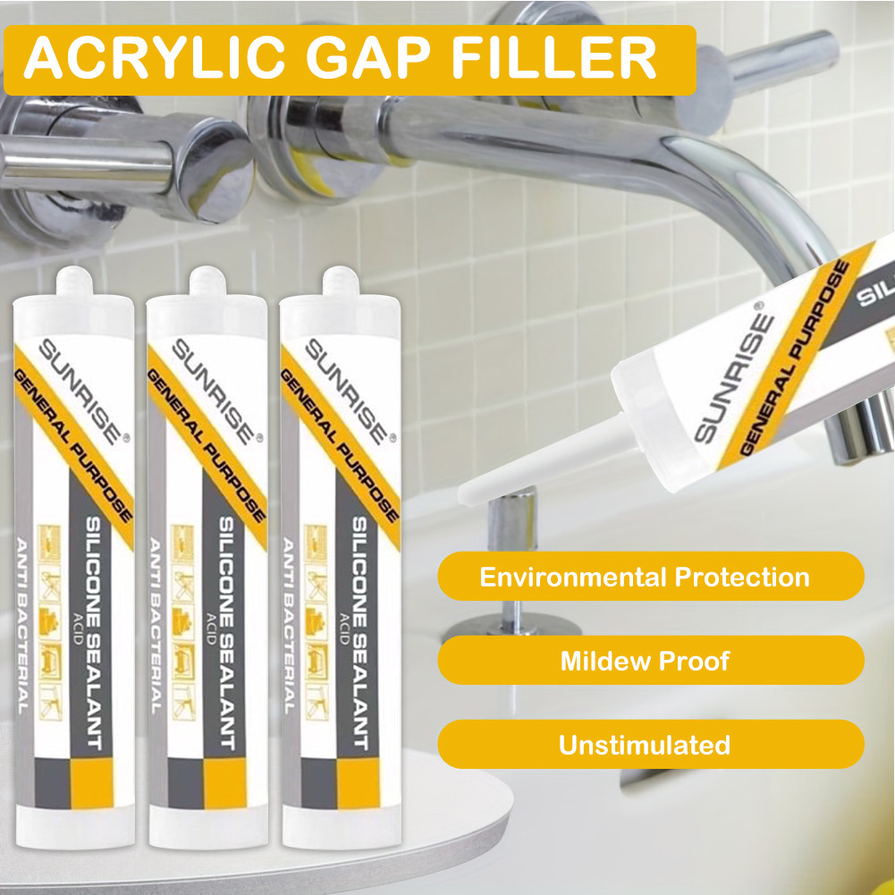 3 Colors Silicone Sealant Powerful Waterproof Sealant Kitchens ...