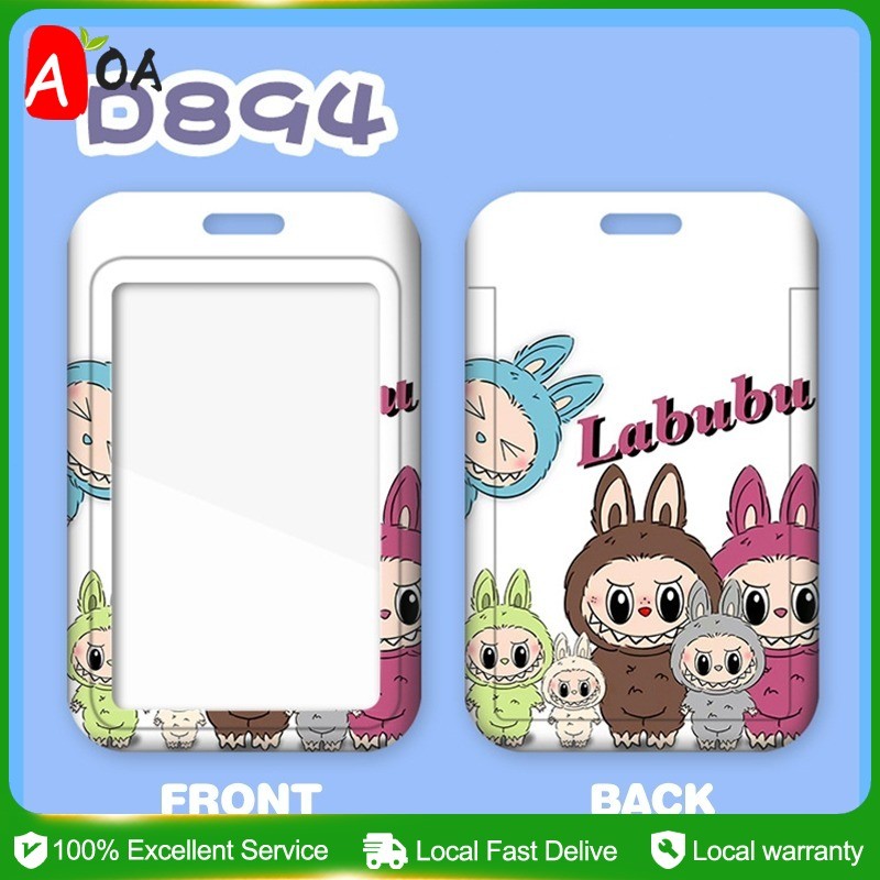 Labubu Card Set PVC Cartoon Character Card Set Fresh Reusable Comes ...