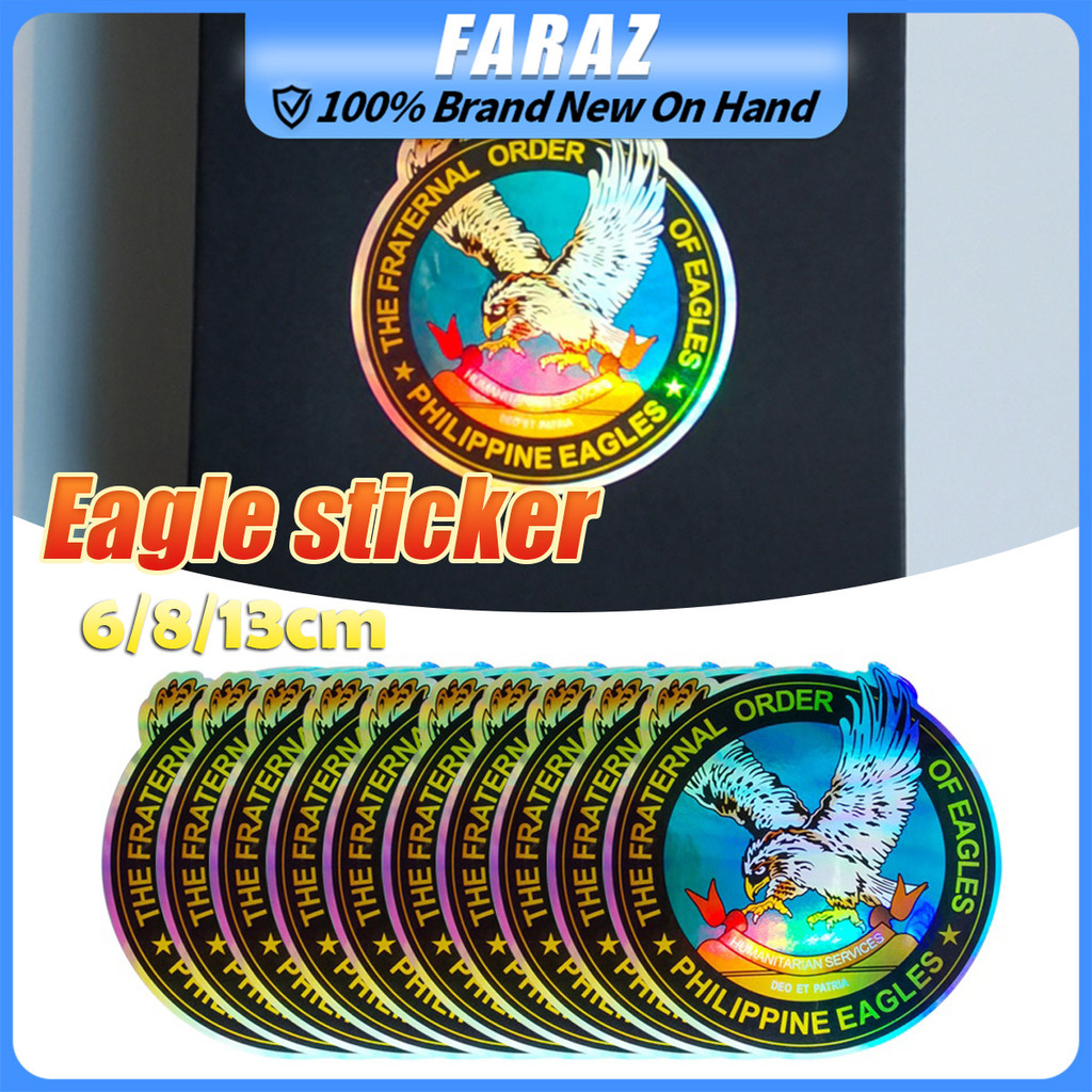 Fraternal Order of Eagles Sticker（TFOE-PE）2/3/5in High-Quality ...