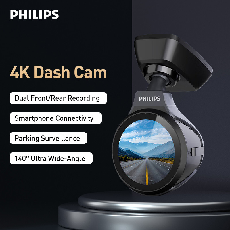 Philips 4k dash cam for car TAC1279 | Shopee Philippines