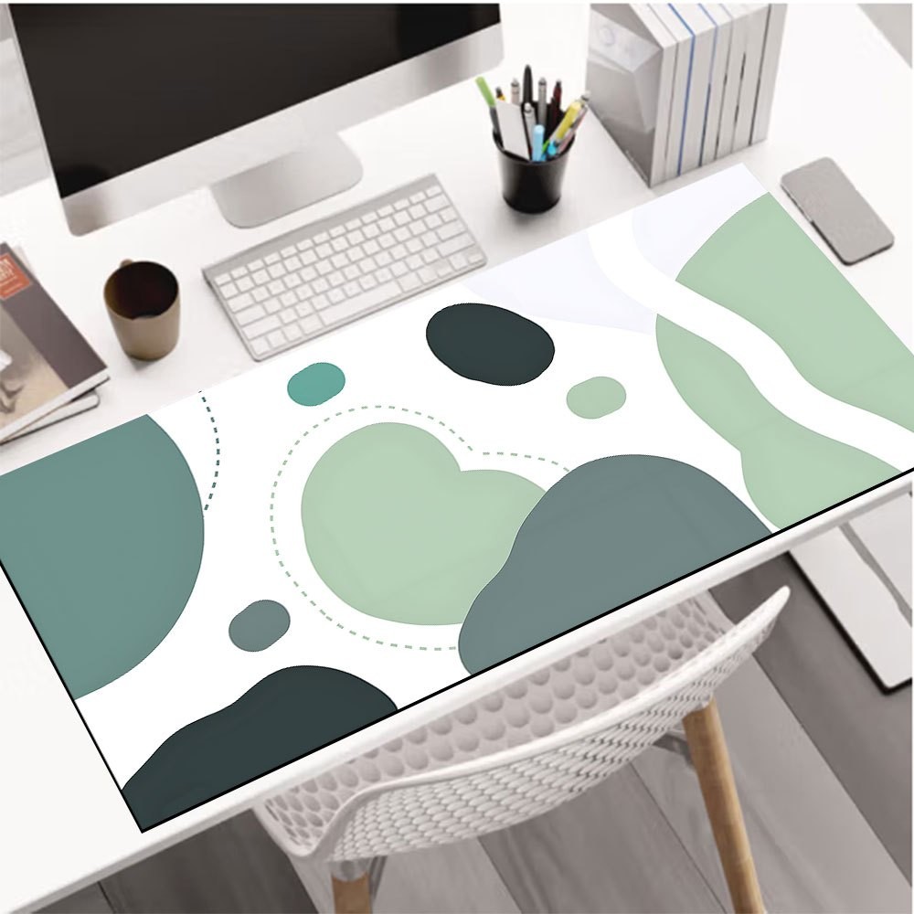 1pc Minimalist colors Large Mouse Pad Anti slip Desk Mat Gaming mat ...